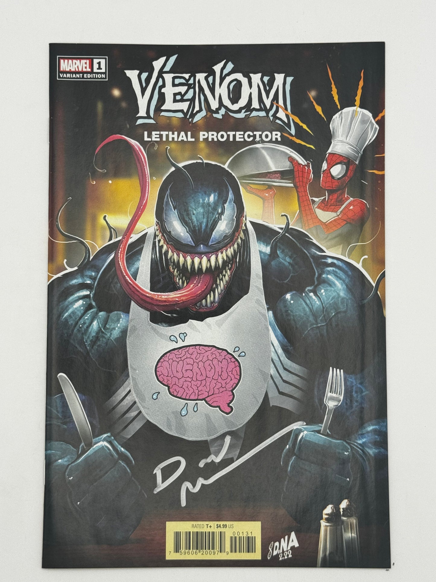 [Signed by David Nakayama] VENOM: LETHAL PROTECTOR 1 NAKAYAMA VARIANT ...